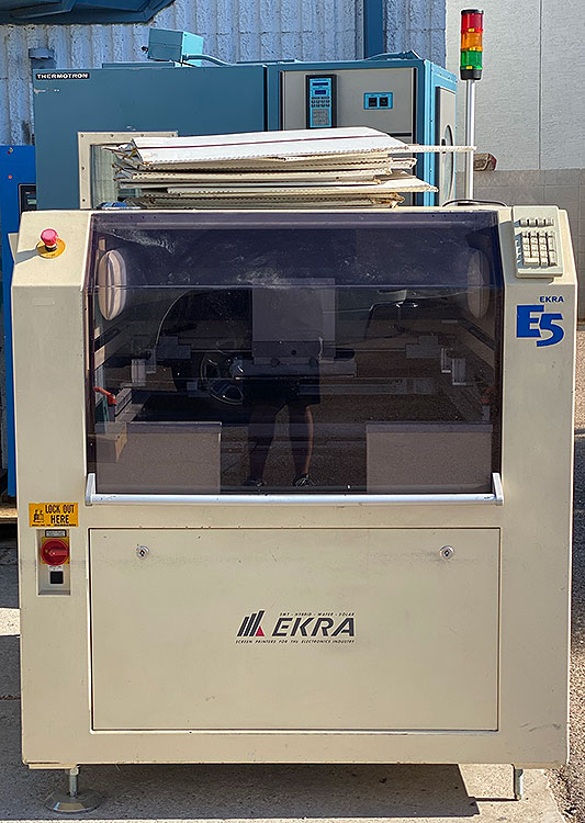 EKRA E5/E-5 Inline Automatic Solder Paste PCB Screen Printer | eBay