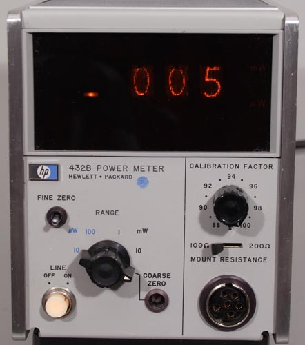 HP/Hewlett Packard/Agilent 432B Digital Thermistor Power Meter | eBay